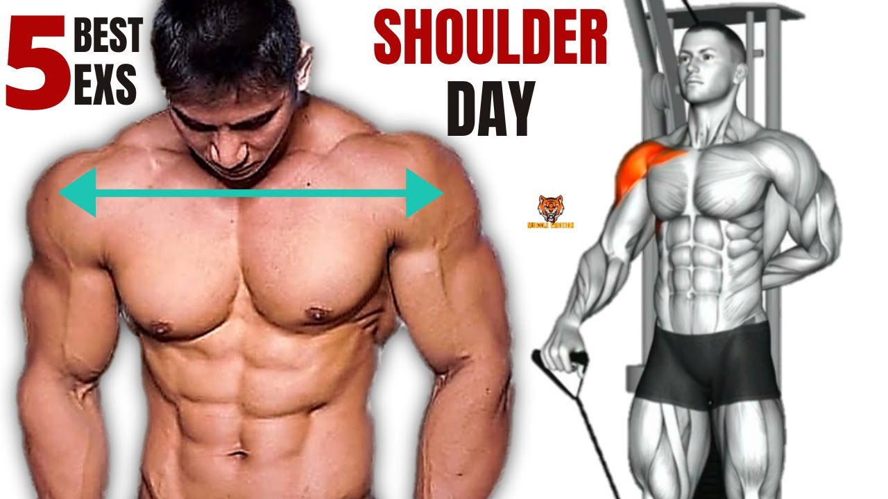 5 BEST SHOULDER WORKOUT AT GYM / Les Meilleurs exercices Musculation ...