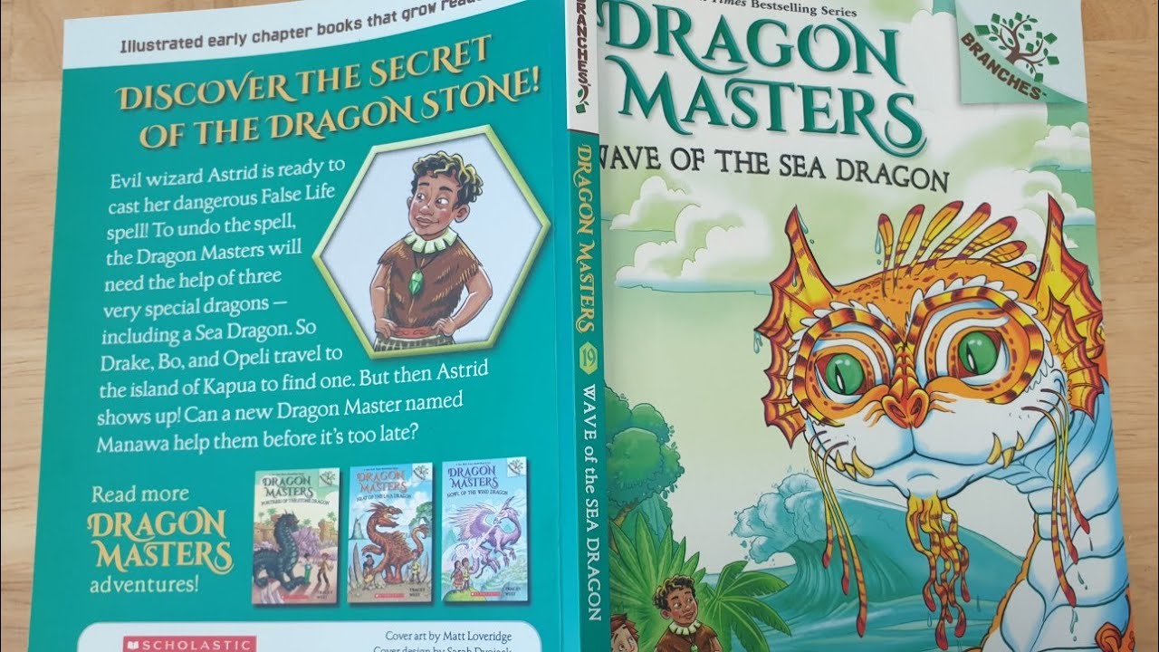 Dragon Masters #19 : Wave of the Sea Dragon Ch.1-2 - YouTube