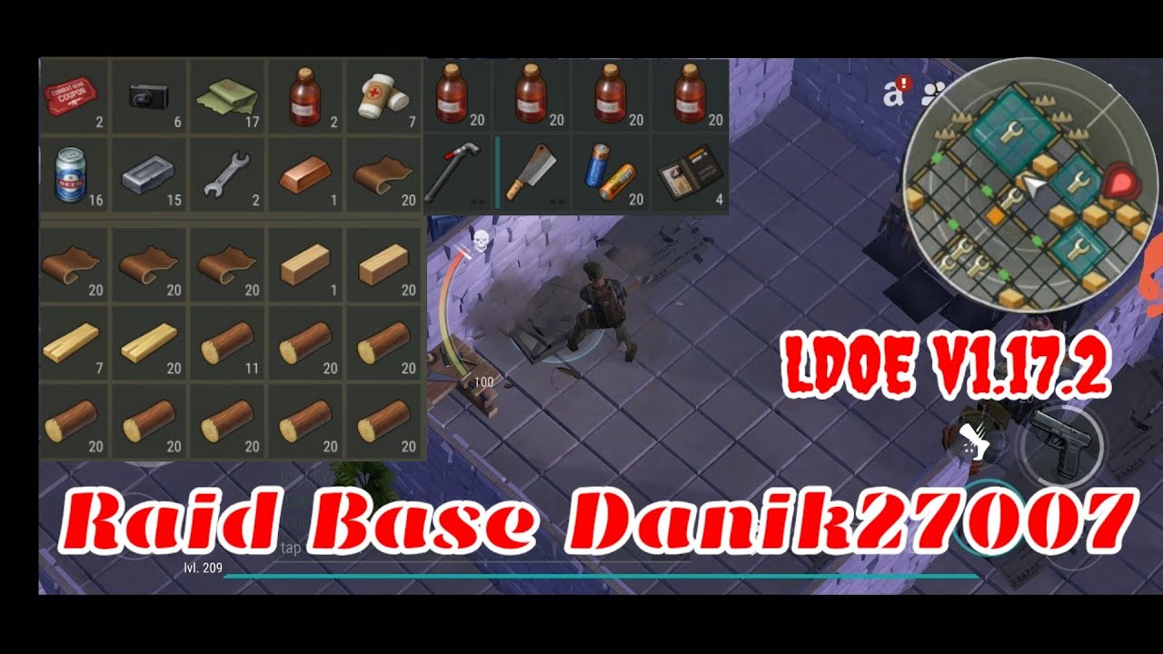 LDOE Raid Base Danik27007 | Chopper trick | Last Day on Earth - YouTube