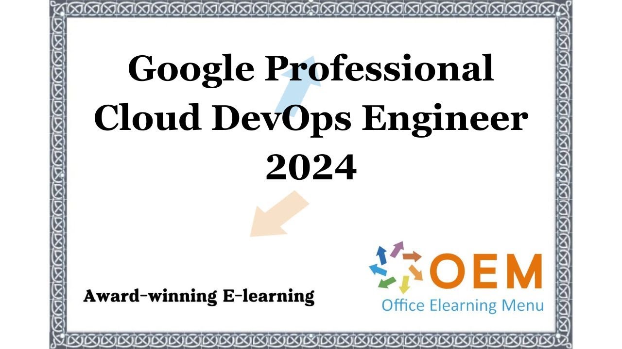 Google Professional Cloud DevOps Engineer 2024: Complete Training & Certificering! - YouTube