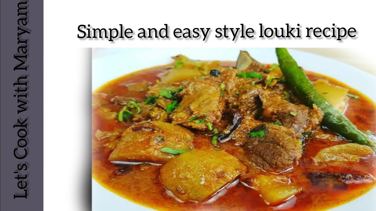 very easy Louki recipe - YouTube