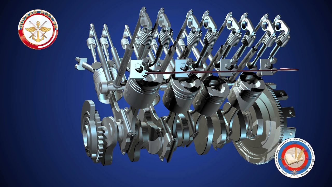 Kamaz engine long version - YouTube