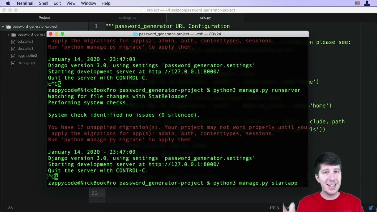 005 Apps | Full stack Development | Django | Python | Full Course | - YouTube