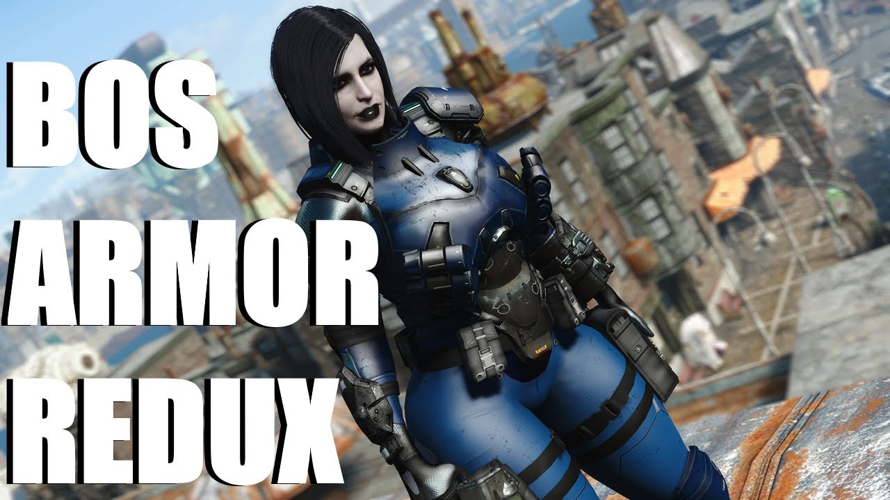 Fallout 4 Mod Review - BOS Armor Redux - YouTube
