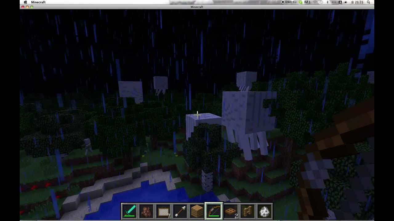 Minecraft What Ghasts Do At Night Youtube