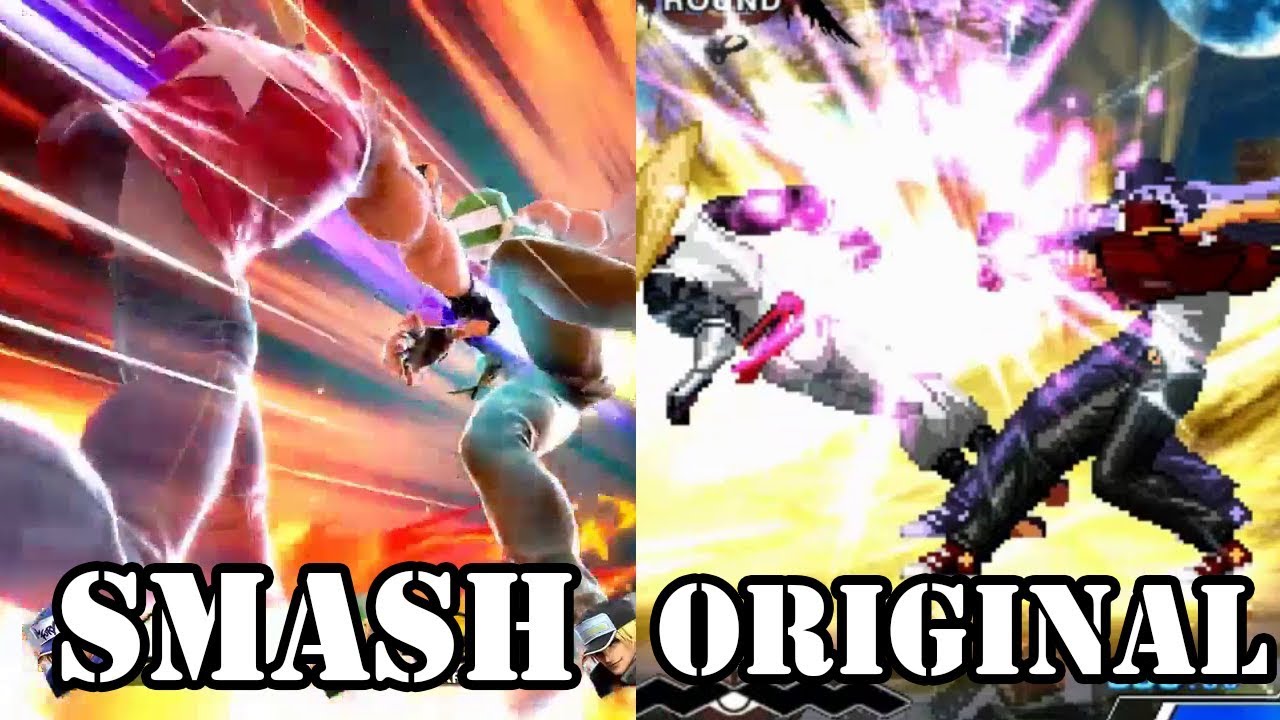 [Super Smash Bros Ultimate] Terry Bogard ALL Battle Moveset Origin ...