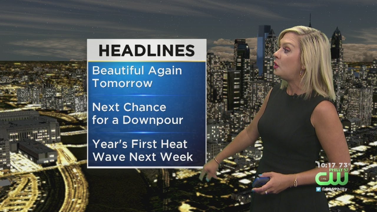 Philadelphia Weather Update: Beautiful Weekend - YouTube