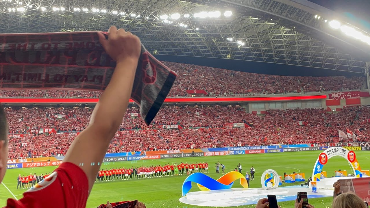 THIS IS URAWA! URAWA REDS 2022 ACL champion!!! 試合後のWE ARE DIAMONDS ...