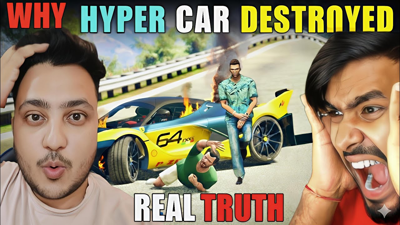 Who Destroyed Techno Gamerz Ferrari in GTA V - Real Mystery Revealed! 🤯 ...