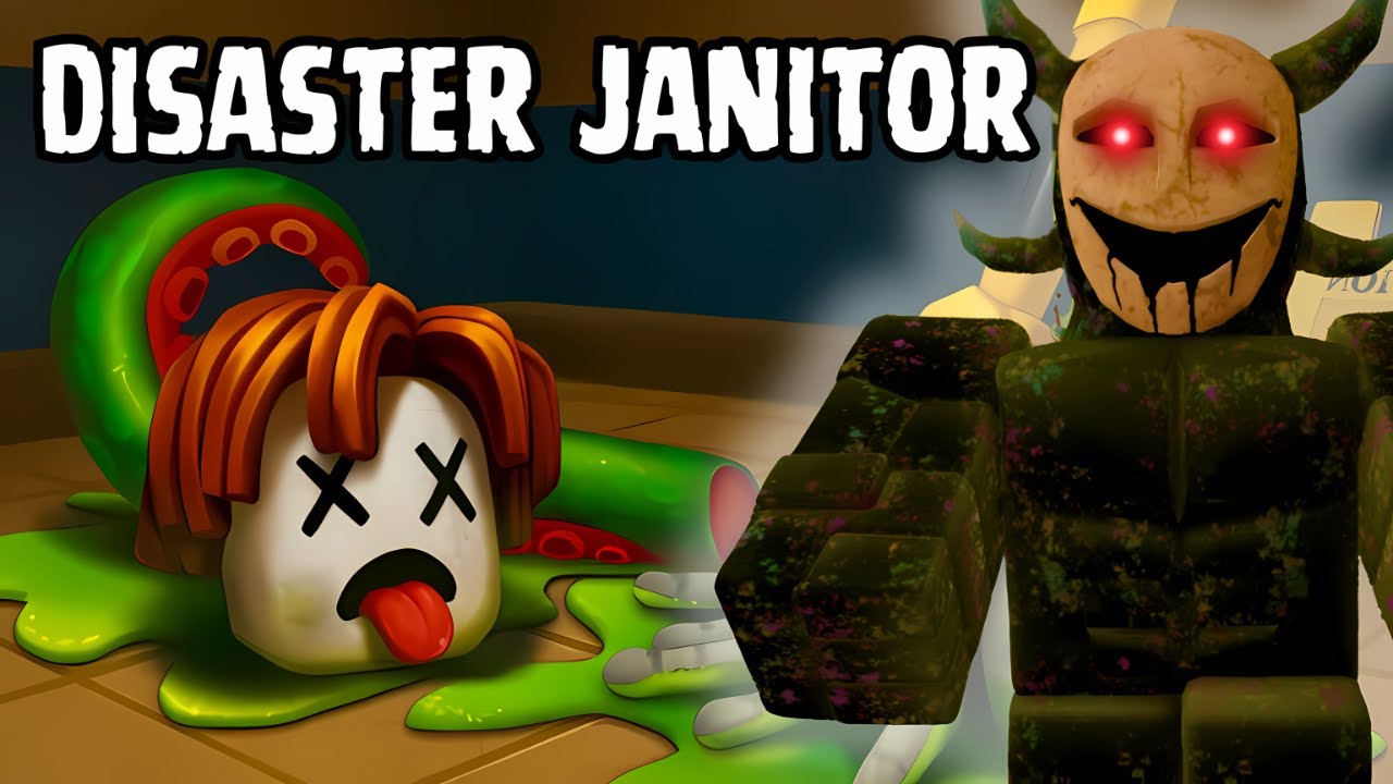 Disaster Janitor - Full Game Walkthrough & Ending - Roblox - YouTube
