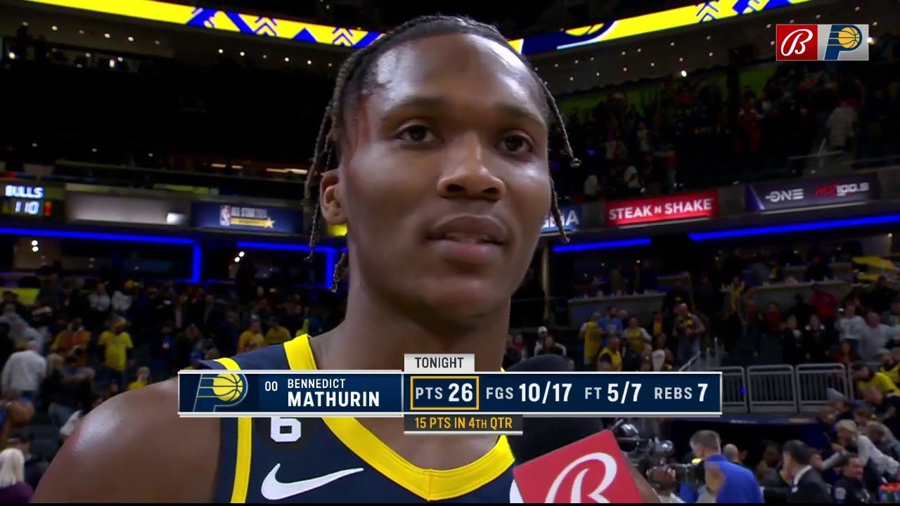 Mathurin reflects on 'great shot' in Pacers' late comeback win - YouTube