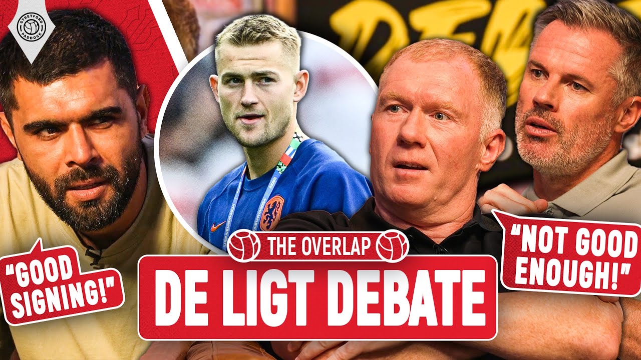 "Second-Rate Defender!" Paul Scholes & Adam McKola Debate Over De Ligt ...