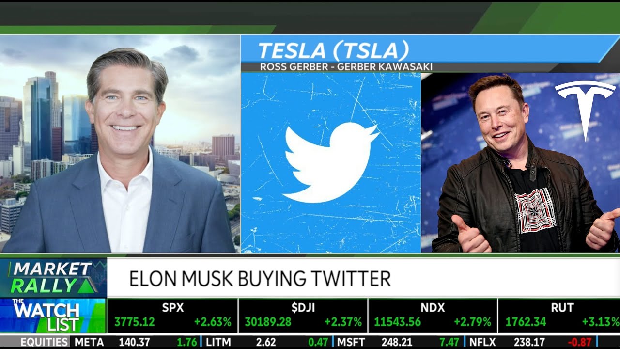 TD Ameritrade: Ross Gerber - Tesla & Elon Buying Twitter - YouTube