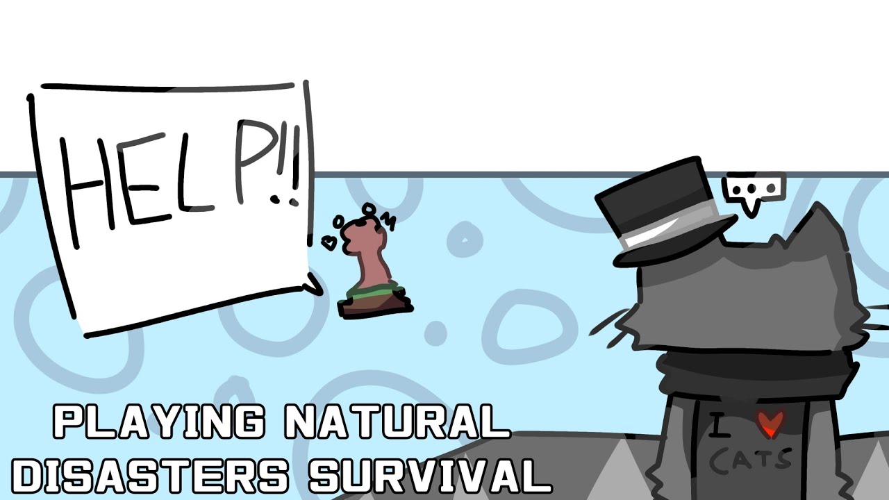 playing natural disasters survival (FUNNY) - YouTube