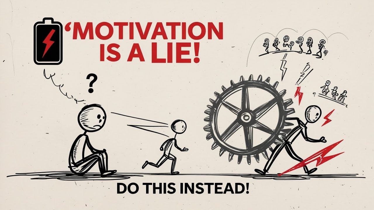Why Motivation Is a Lie (DO THIS INSTEAD) - YouTube