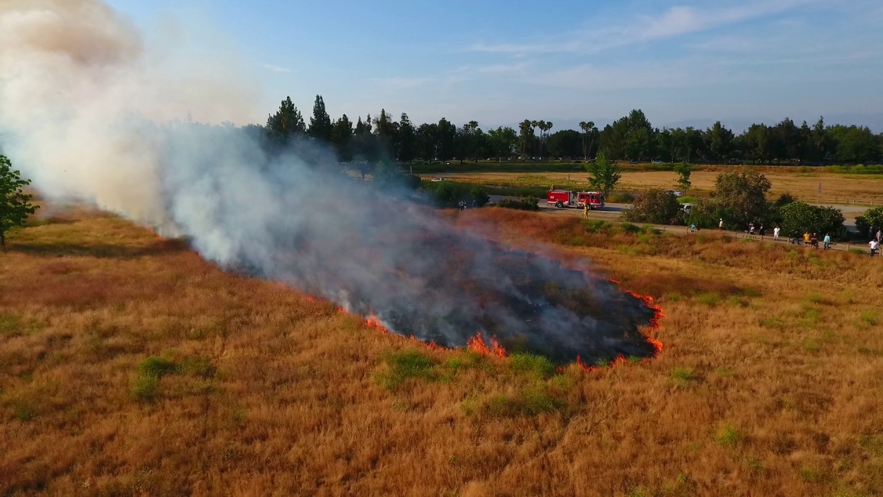 RC Turbine Jet Crashed Starts Fire - YouTube