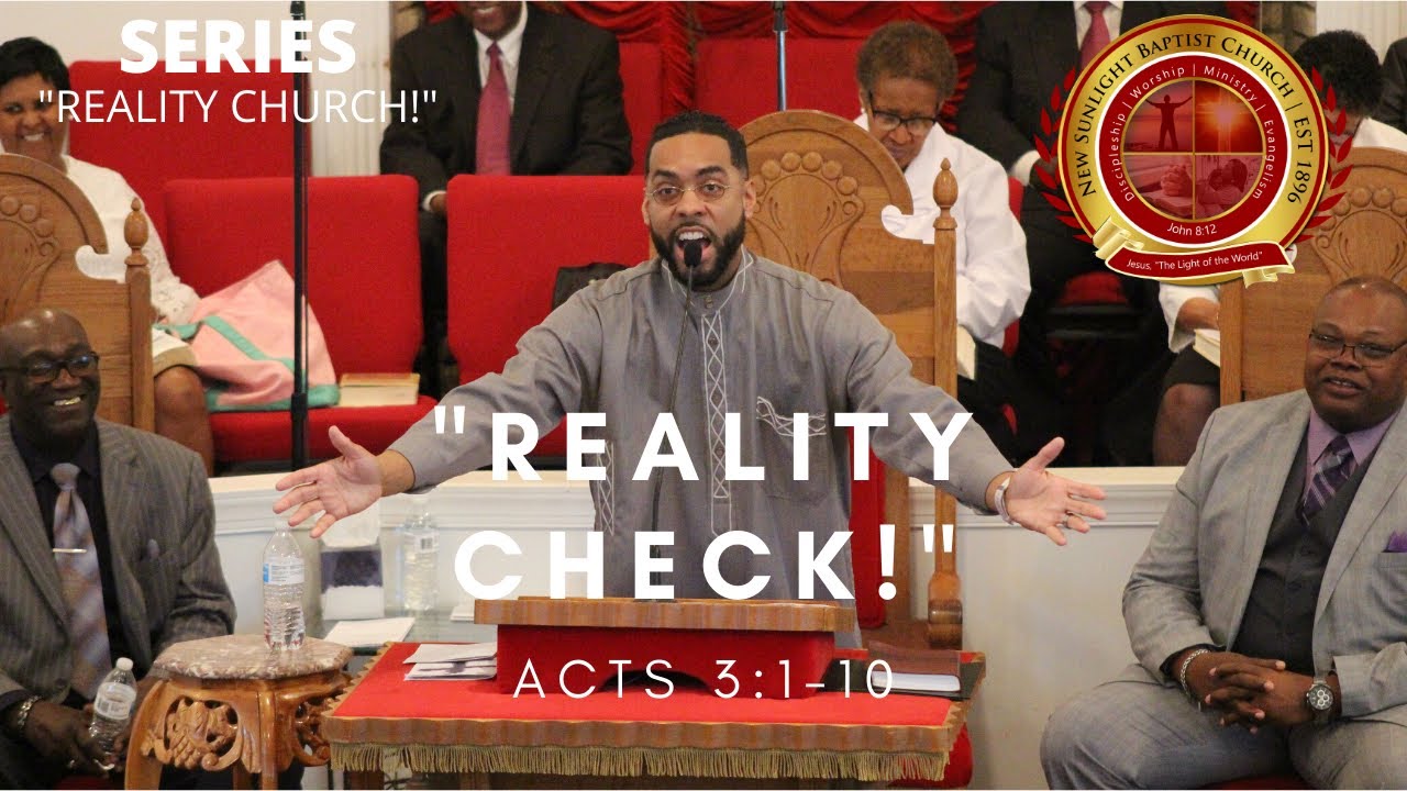 "Reality Check!" - Acts 3:1-10 - YouTube