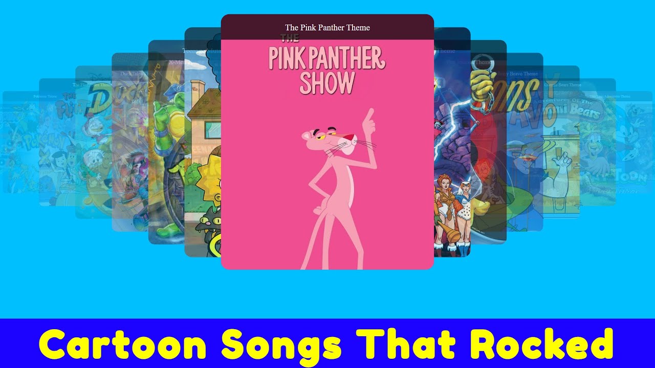 Most Memorable Cartoon Theme Songs of All Time - YouTube