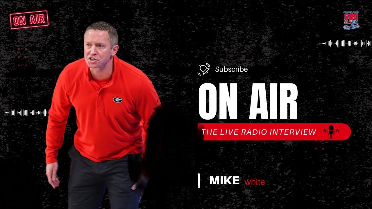 On-Air | UGA Men's Basketball Head Coach Mike White with Cellini ...