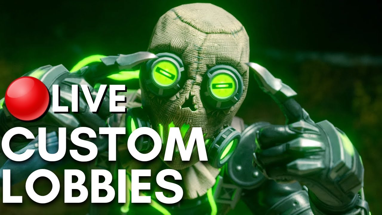 Live - APEX LEGENDS CUSTOM GAMES, JOIN US! - YouTube
