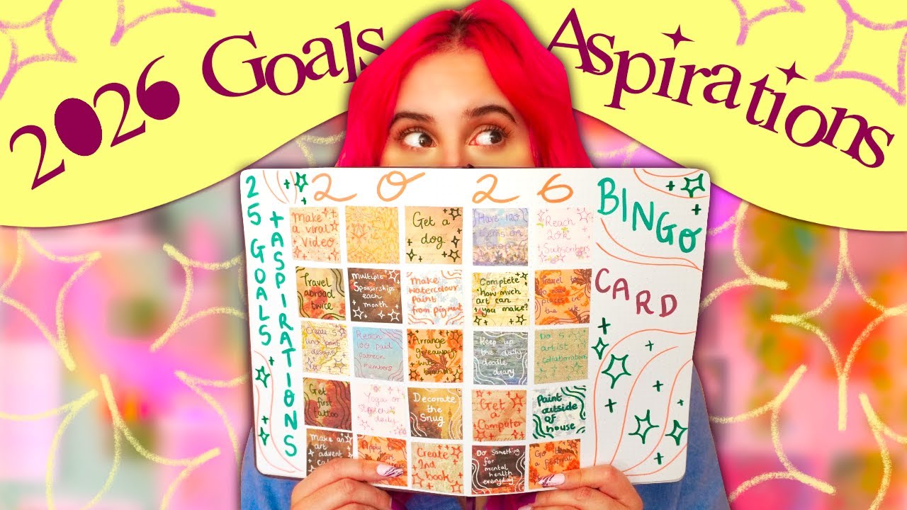 Hopping on *THAT* Trend to Grow My Art Career! (2026 Bingo Card) - YouTube