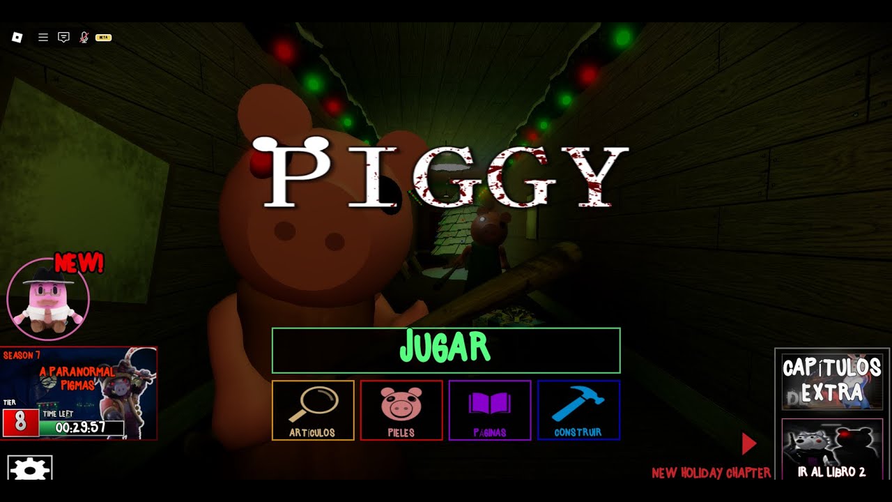 Jugando el nuevo capitulo de PIGGY - YouTube