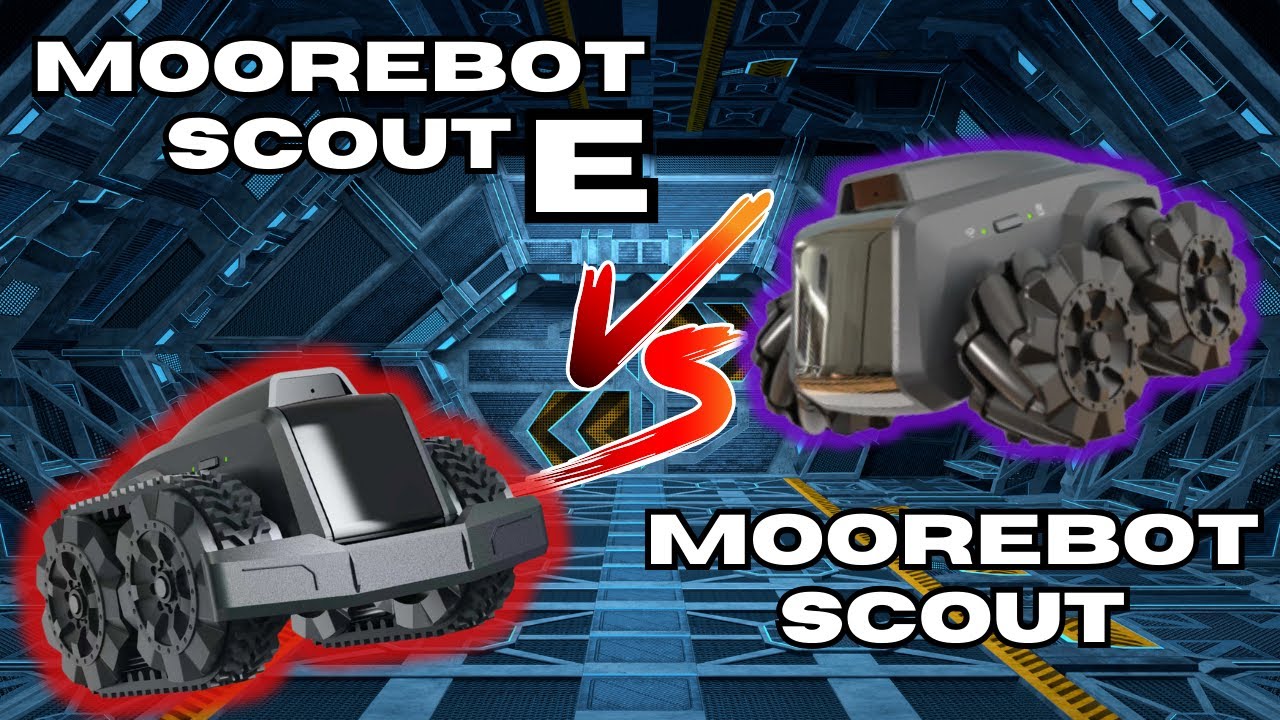 Moorebot Scout vs Scout E what are the differences? - YouTube
