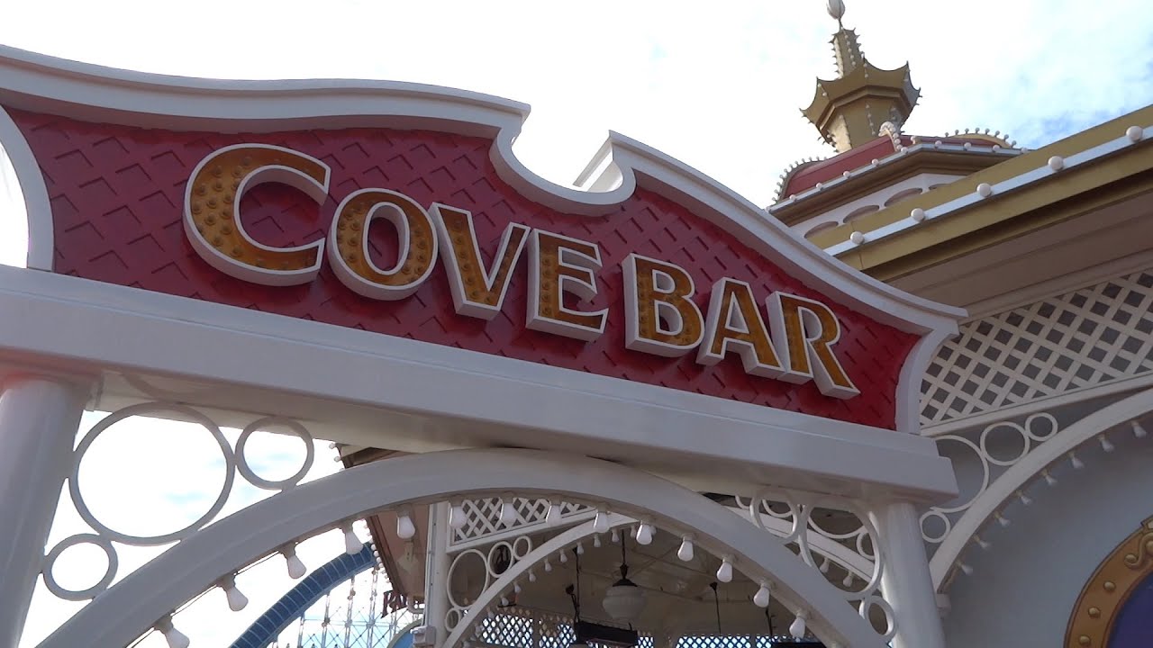 Cove Bar expansion closer look at Disney California Adventure - YouTube