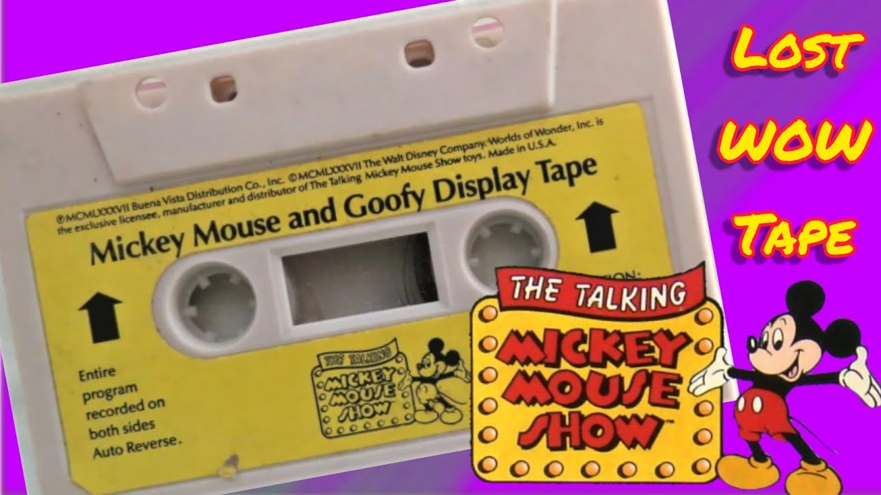 I GOT THE LOST MICKEY MOUSE DISPLAY TAPE - YouTube