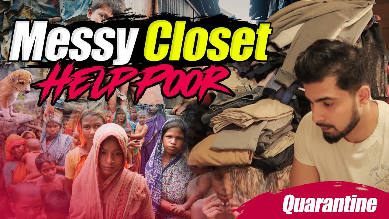 Organized My Closet After 1 Year | Help Poor | COVID19 | Adiz Vlogz ...