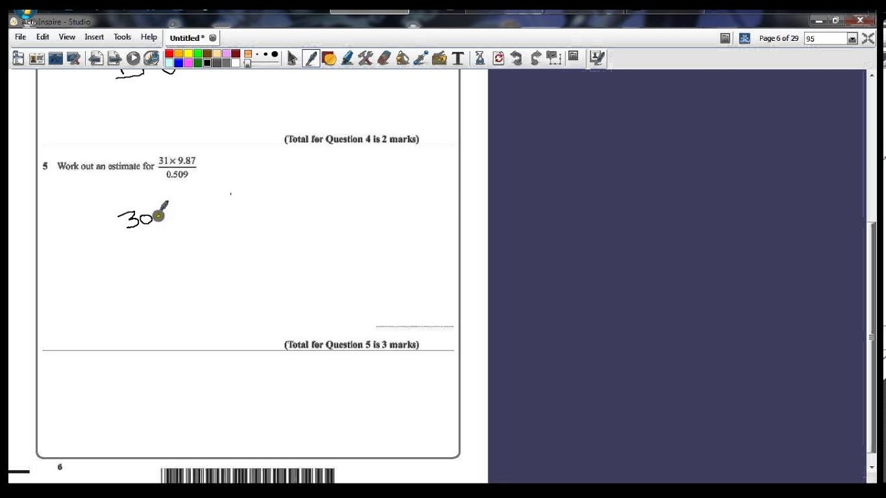 PGSMaths: EdExcel GCSE Maths November 2012 Paper 1H (Non Calc ...