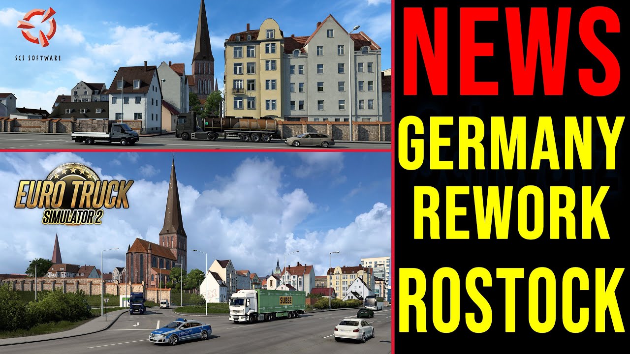 ETS2 1.48 NEWS 🚨 Germany Rework - Rostock - YouTube