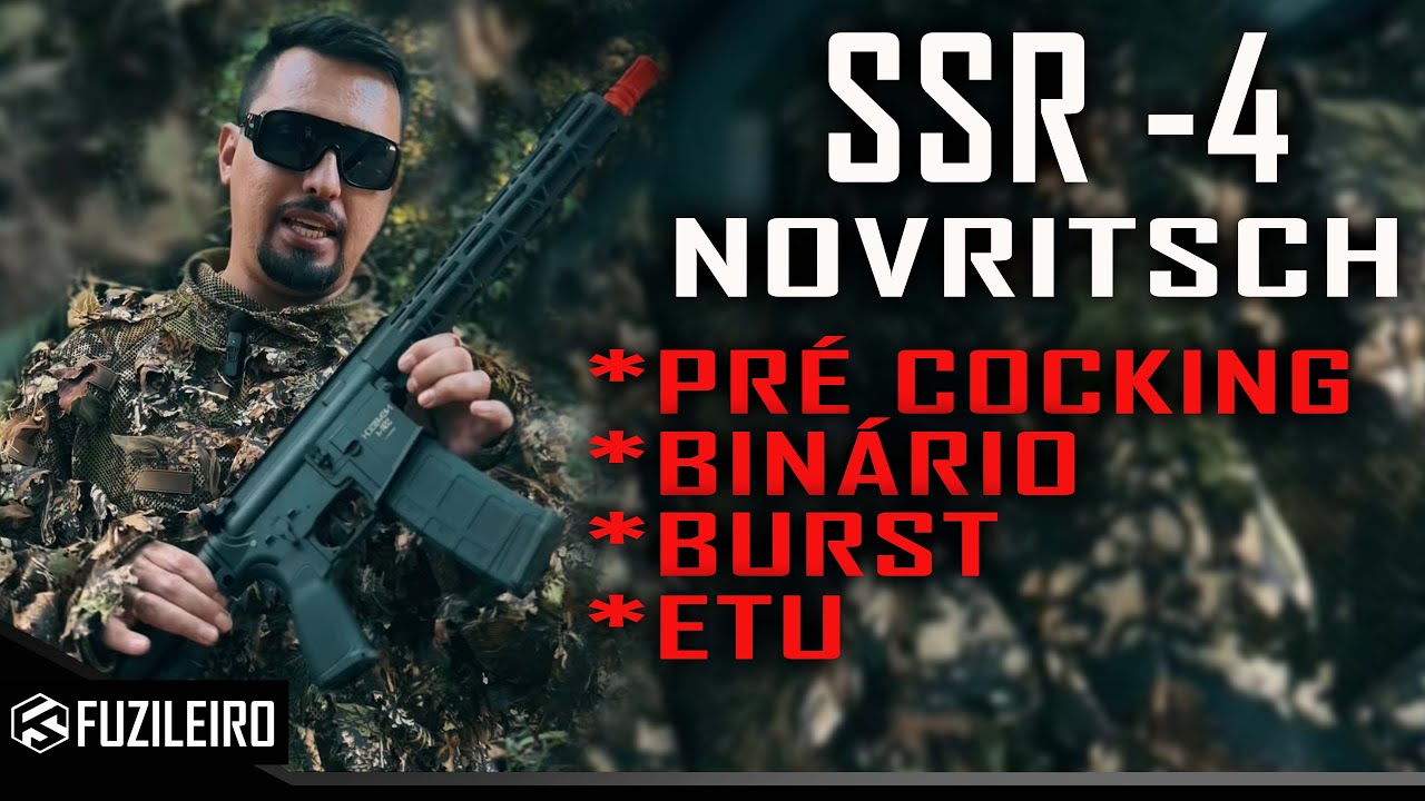 Quais os Diferenciais do AIRSOFT SSR-4 NOVRITSCH ? - YouTube
