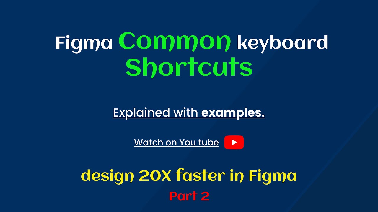 Figma shortcut keys | Tips to work 20x faster in Figma | Figma tutorial in Hindi #figma Part 2 ...