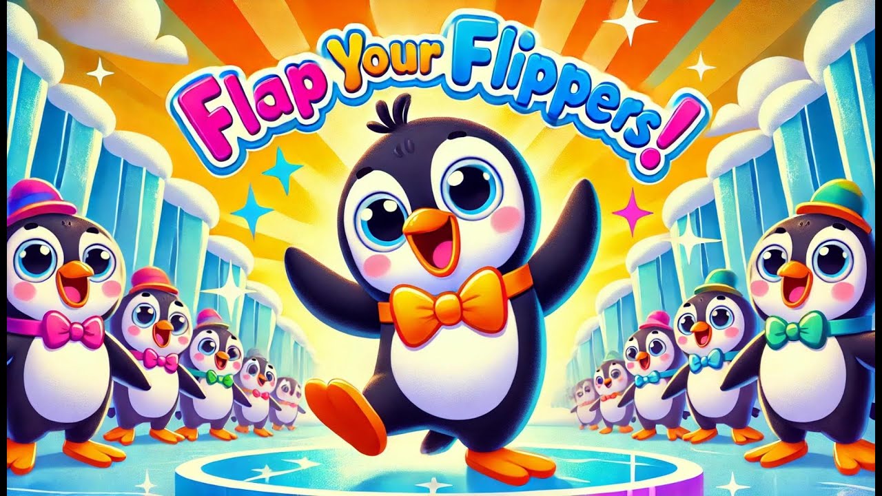 Flap Your Flippers - Catchy Kids Nursery Rhyme Song - Flipper Frenzy ...