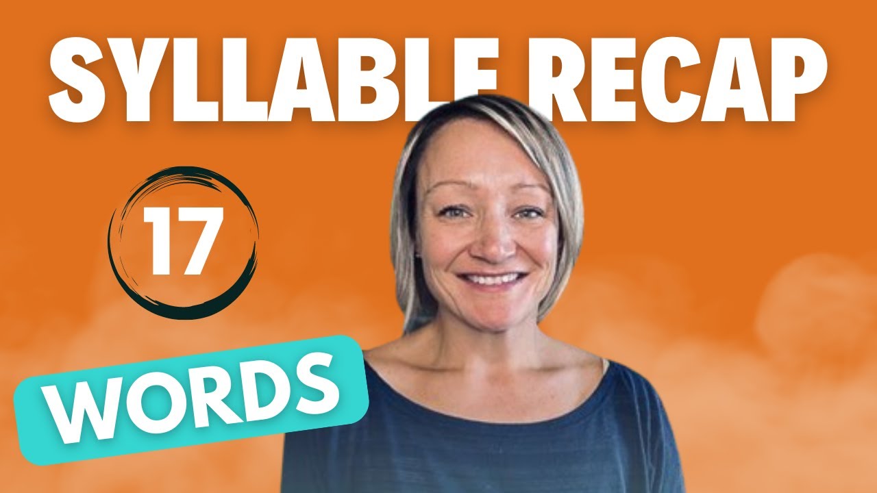 17 Words With Tricky Syllable Recap and Learn English Word Stress - YouTube