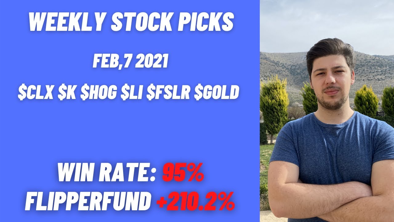 Weekly Stock Picks (95% win rate) - YouTube