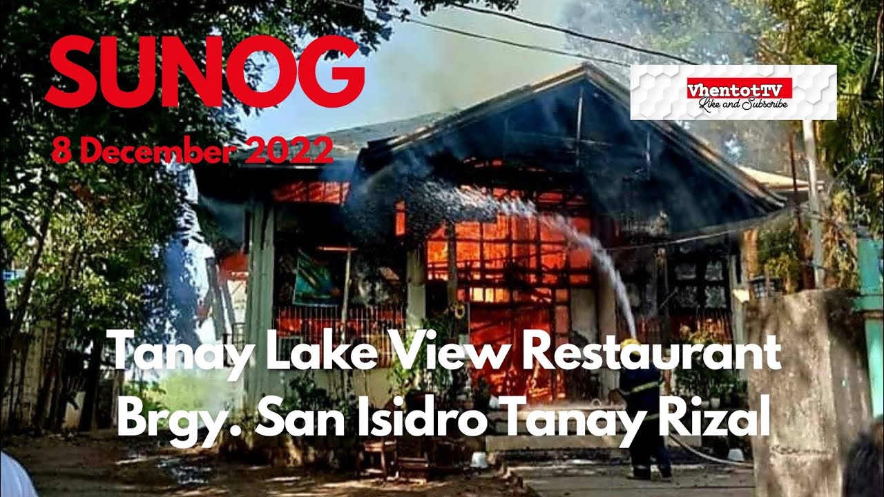 SUNOG sa Tanay Lake View Restaurant Brgy.San Isidro Tanay Rizal ...