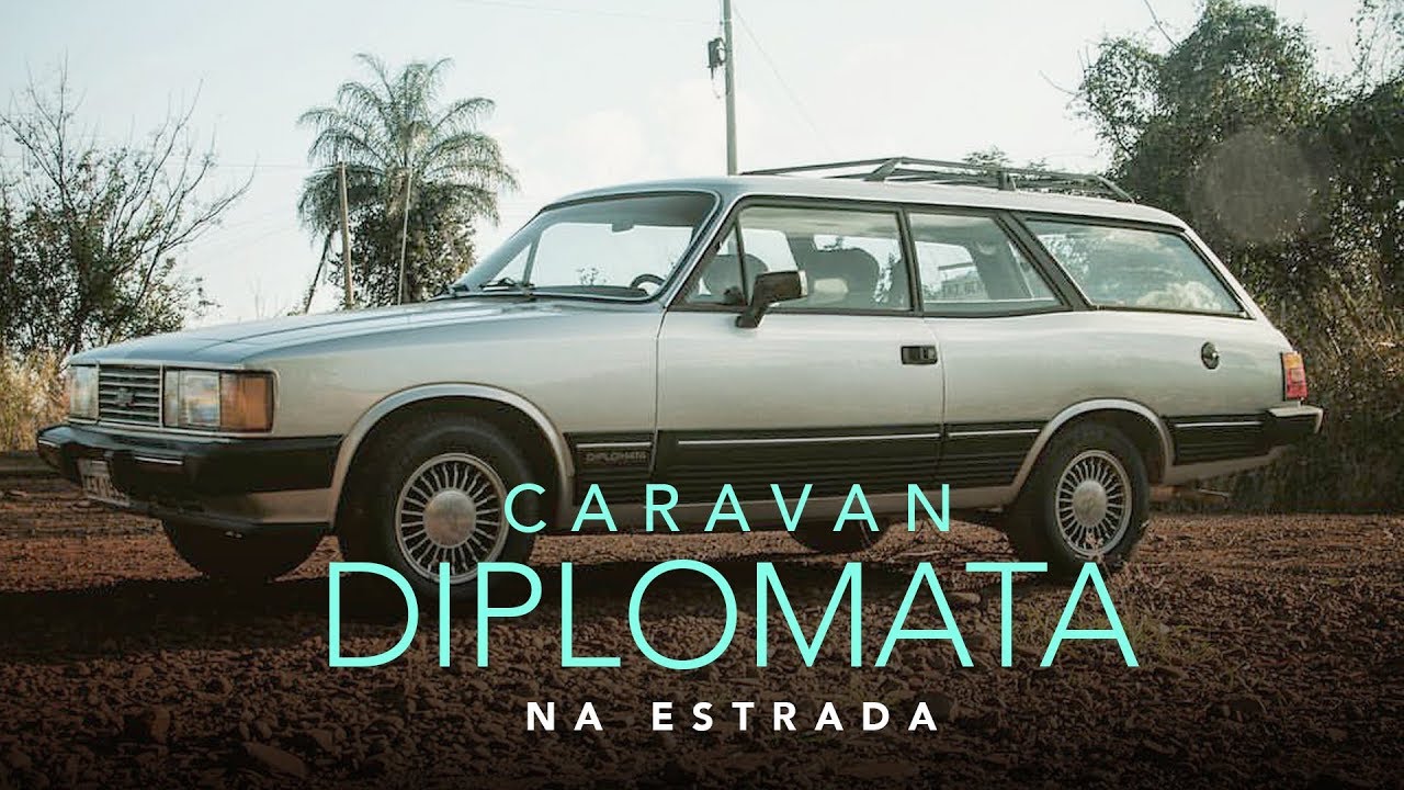Caravan Diplomata 1986 na estrada - YouTube