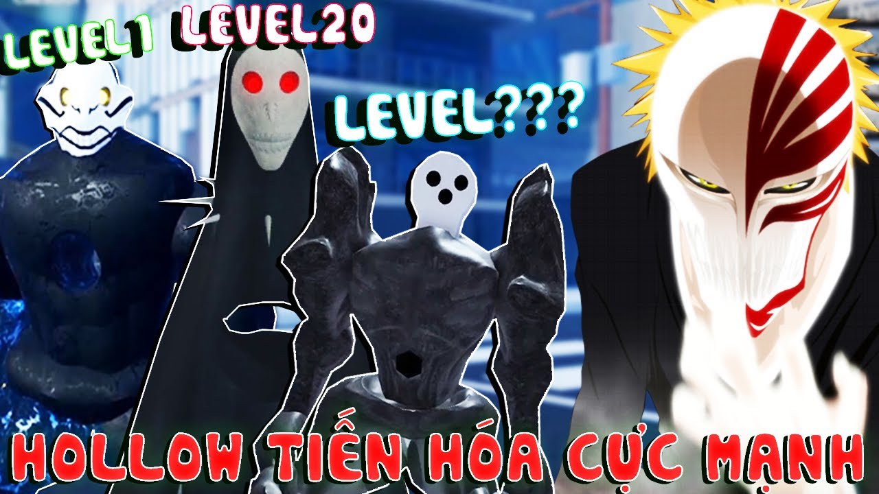 Roblox - TIẾN HÓA THÀNH HOLLOW KHỔNG LỒ MENOS GRANDE BỊ THẦN CHẾT SĂN ...