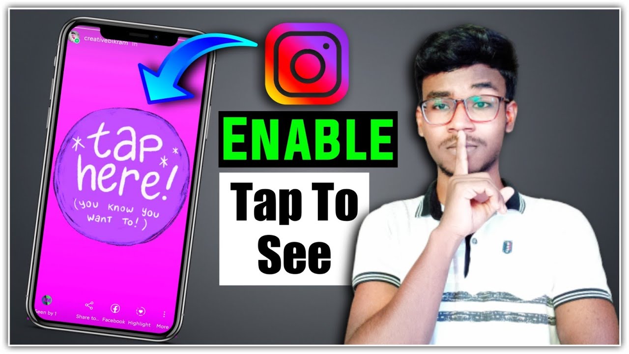 How To Add Tap To View Post In Instagram Story - How To Add Tap To See ...