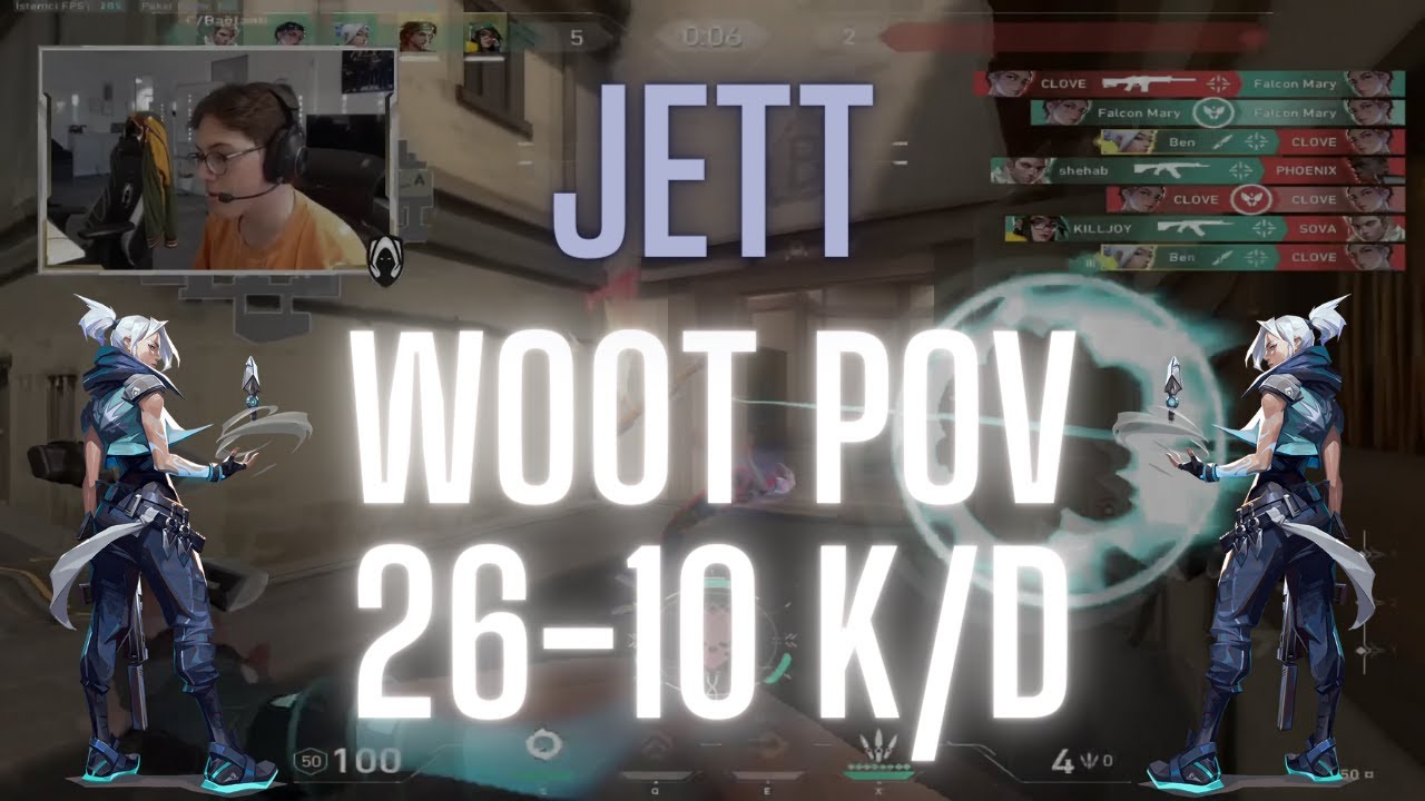 TH Wo0t POV Jett on Haven 26-10 K/D (VALORANT Pro POV) - YouTube
