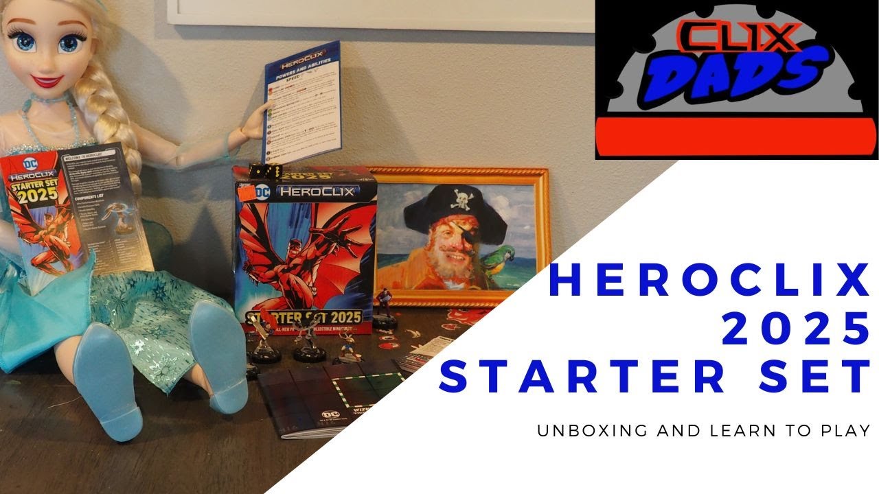 Heroclix 2025 starter set and learn to play - YouTube