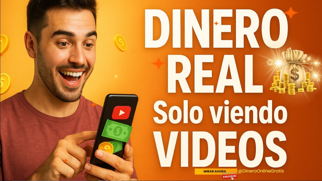 💰👉 ¡Gana Dinero Real viendo videos de YouTube! — ¡Tutorial Rápido paso ...