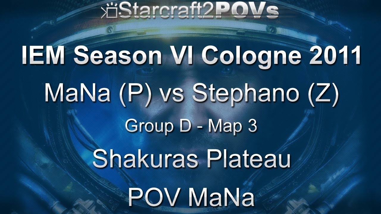 SC2 WoL - IEM Season VI Cologne 2011 - MaNa vs Stephano - Group D - Map ...