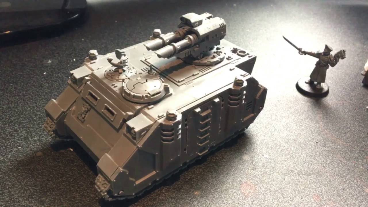 Warhammer 40k - Deathwatch Transport (Rhino + Razorback) Unboxing - YouTube