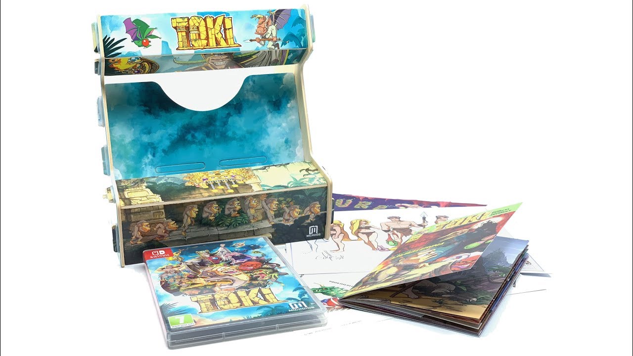 Toki Retrollector Edition (Switch) Unboxing - YouTube