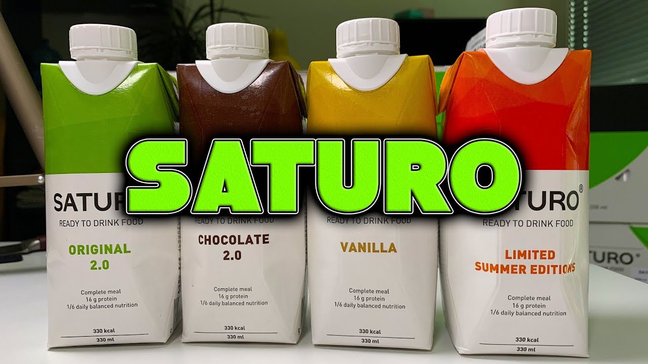 SATURO - Jak chutná jídlo budoucnosti?! - YouTube