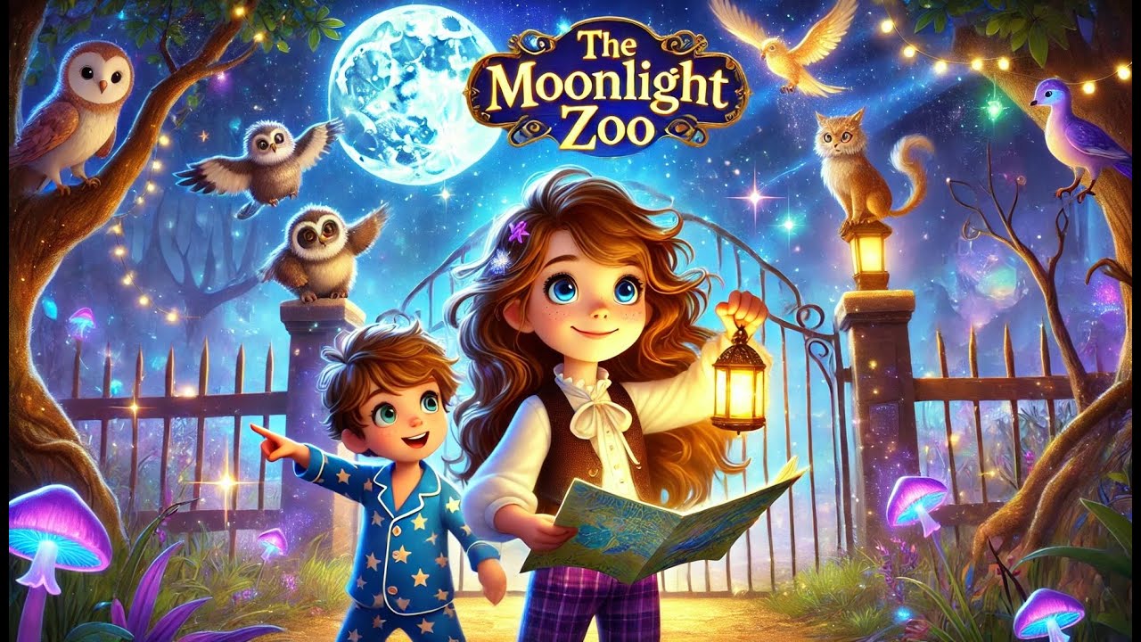 The Moonlight Zoo: A Whimsical Bedtime Story for Kids and Families ...