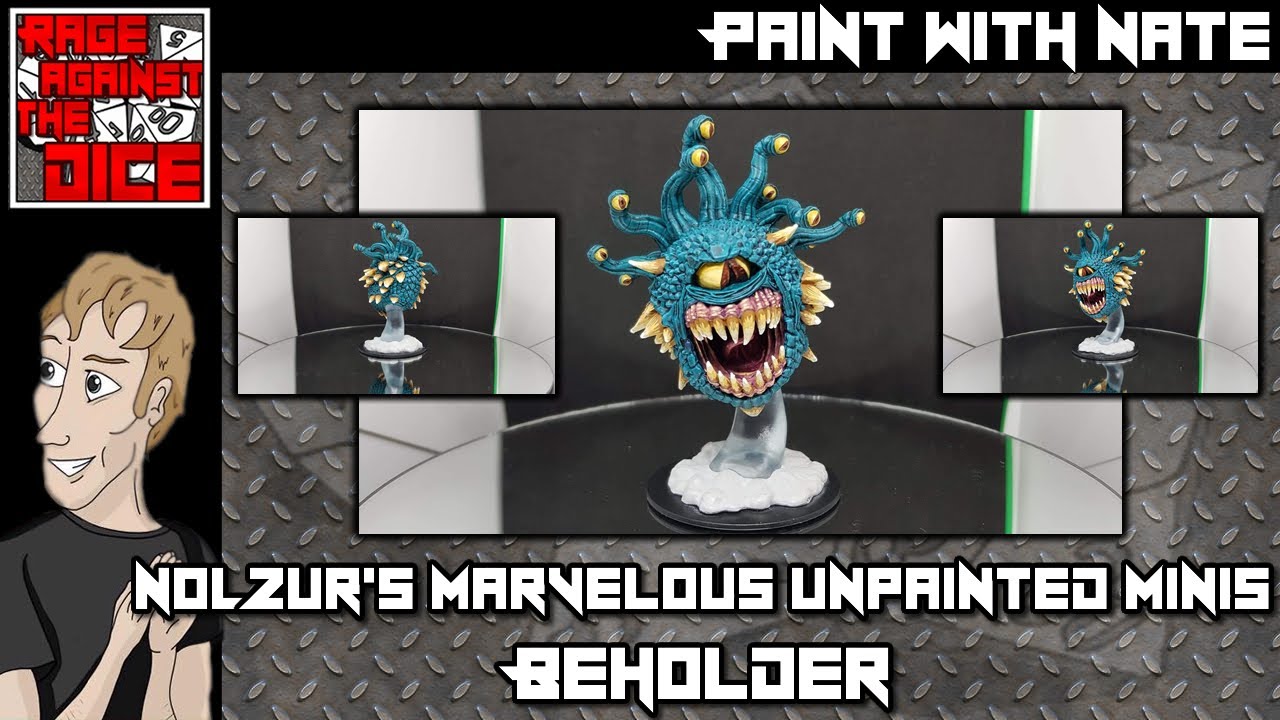 Paint with Nate: A Beholder (Nolzur's Marvelous Unpainted Minis ...